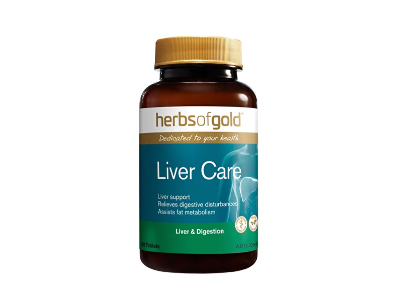 Herbs of Gold Liver Care 60 Tablets – Hello Health Australia